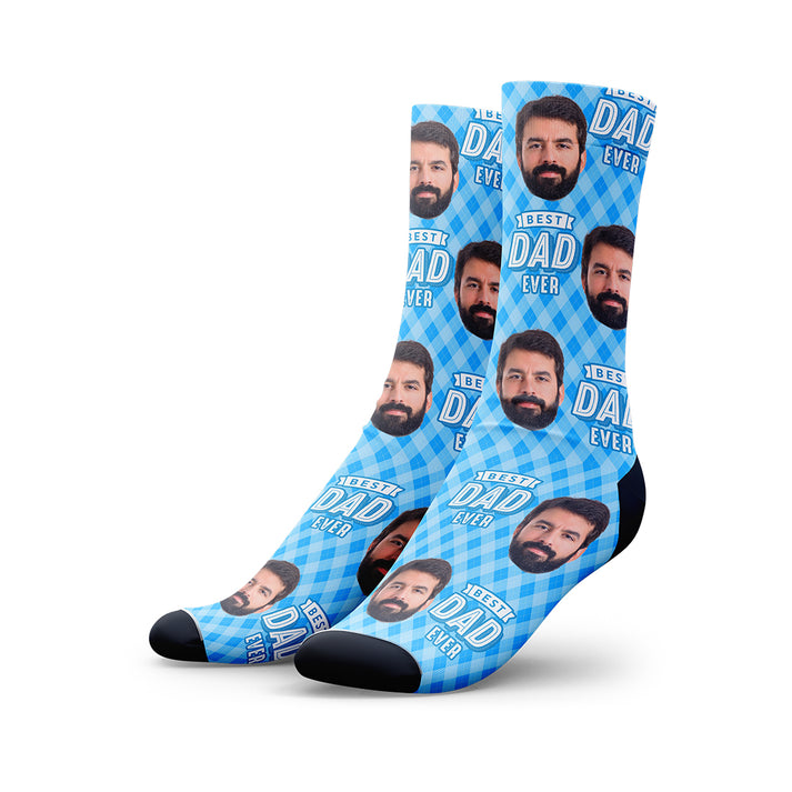 Custom Best Dad Ever Socks – FaceSocks